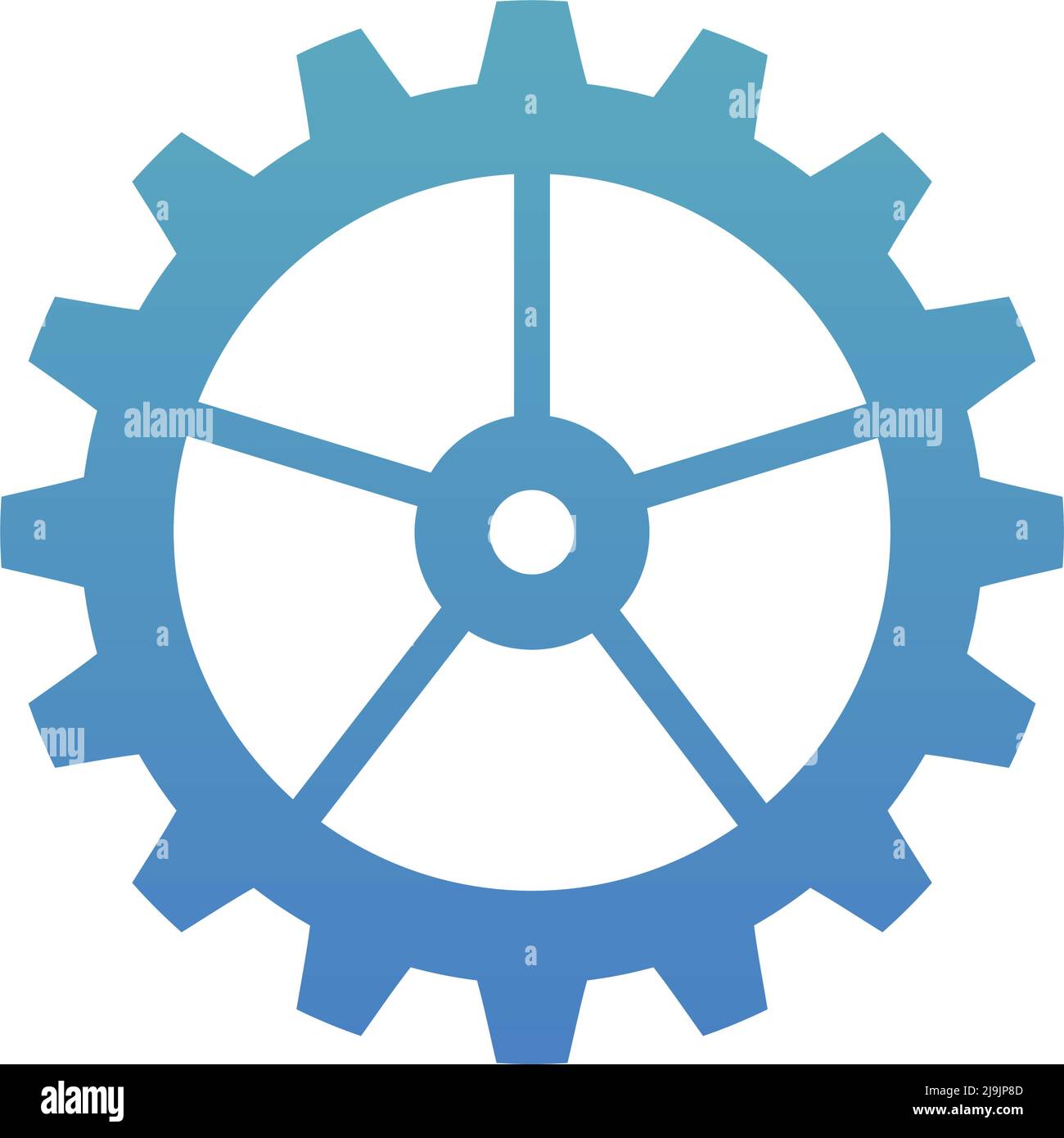 gear on white background Stock Vector Image & Art - Alamy