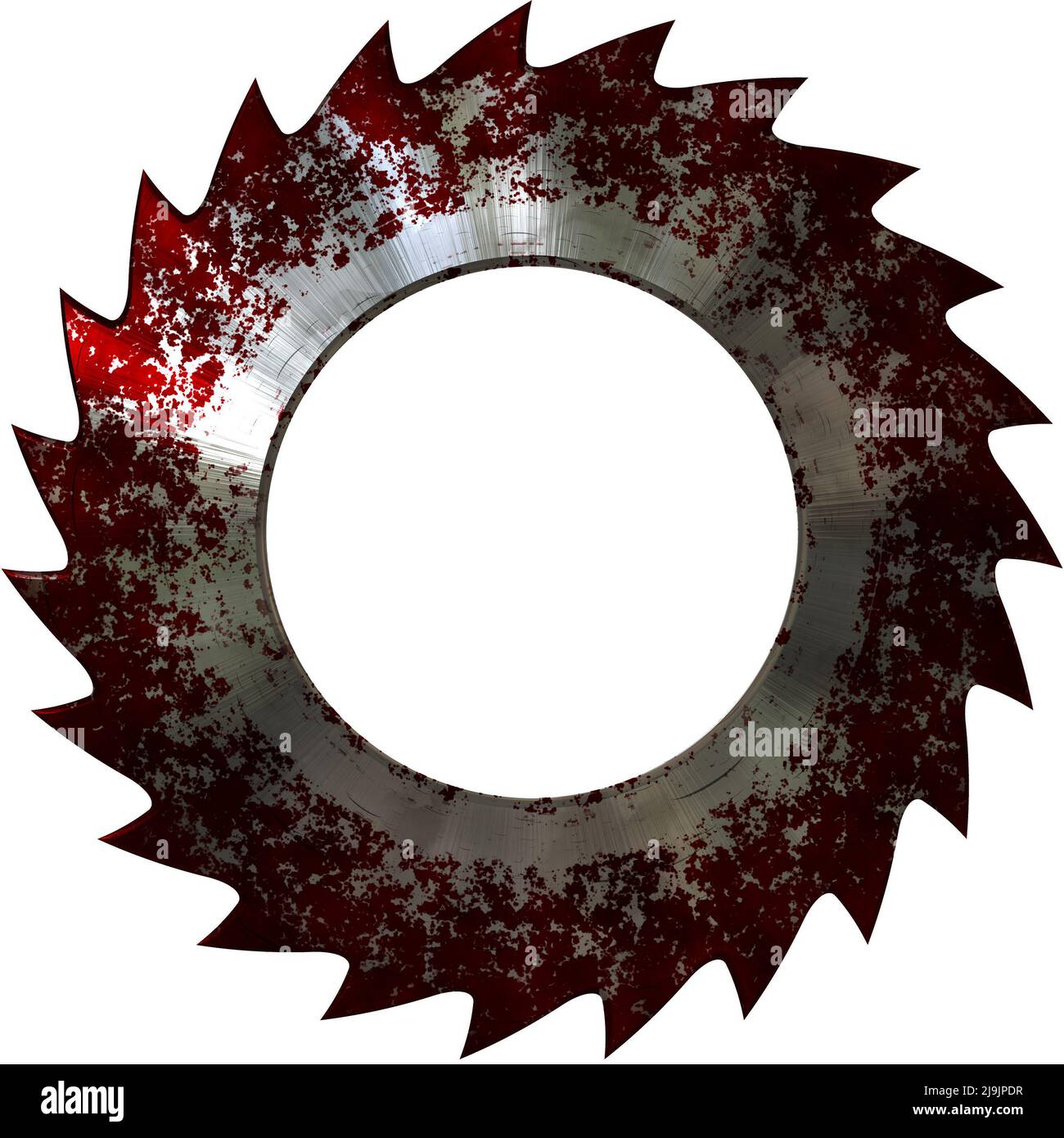 saw blade with blood Stock Photo - Alamy