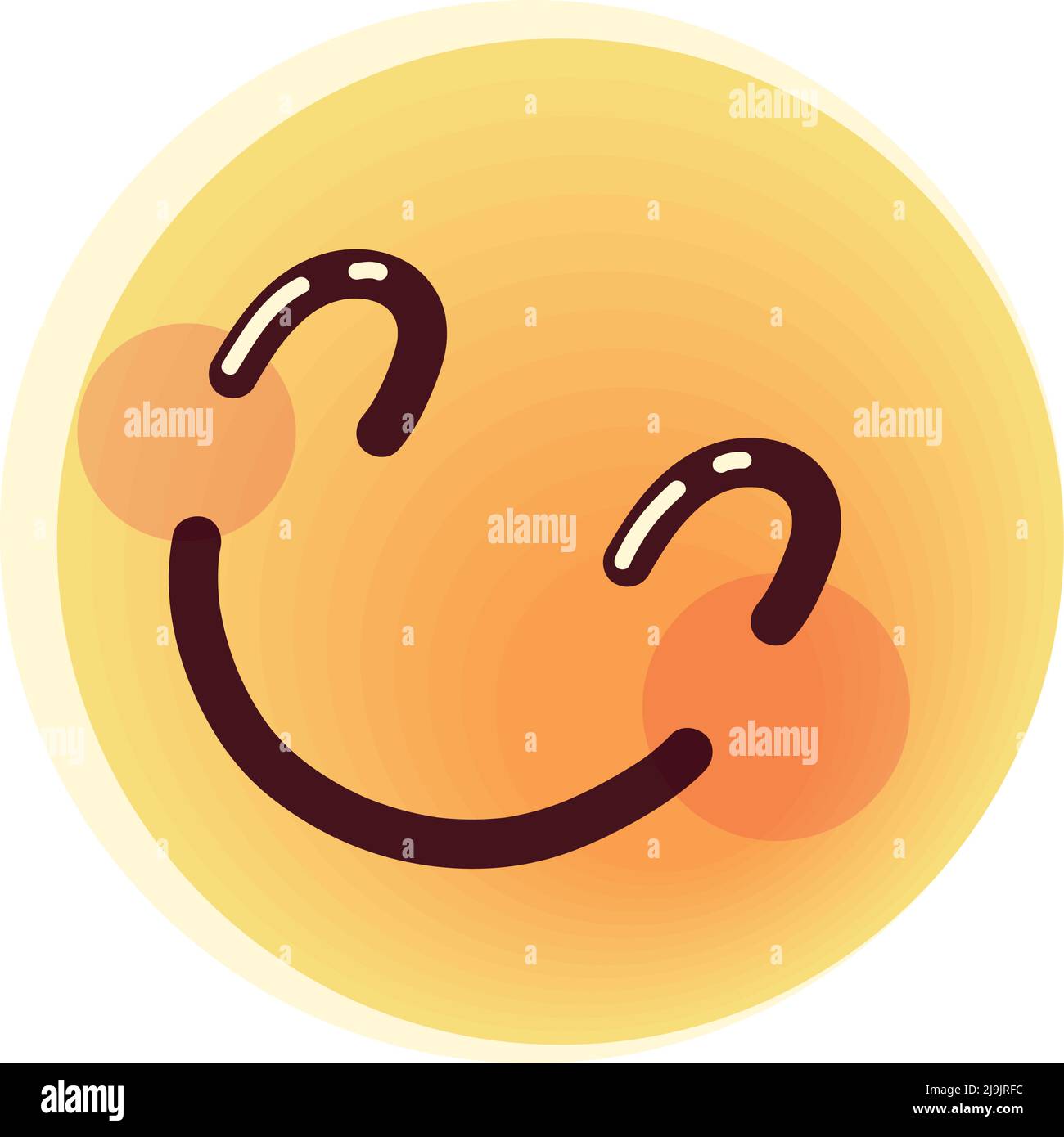 smiling emoji icon Stock Vector Image & Art - Alamy