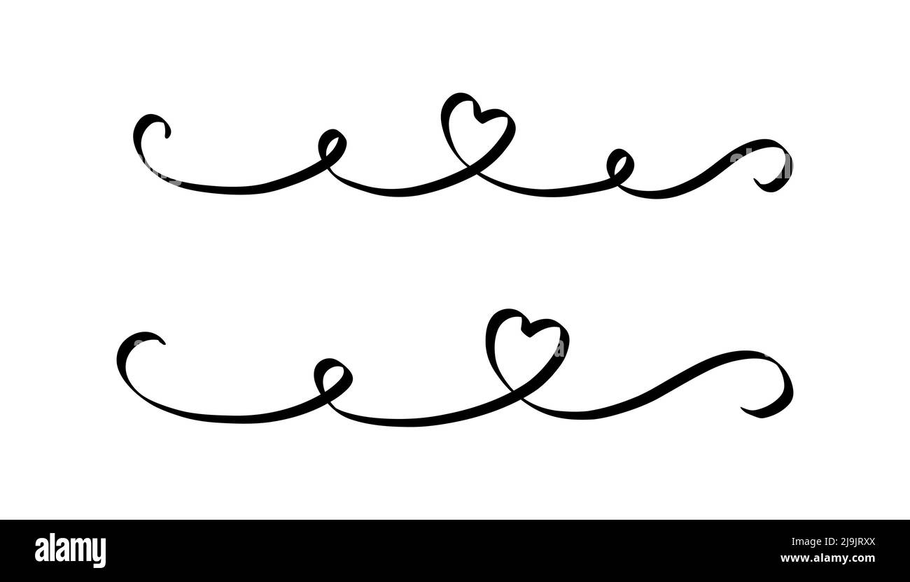 Heart Line Border