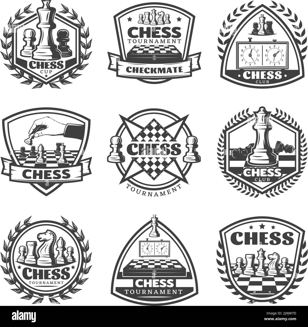 Vintage chess clock Cut Out Stock Images & Pictures - Alamy