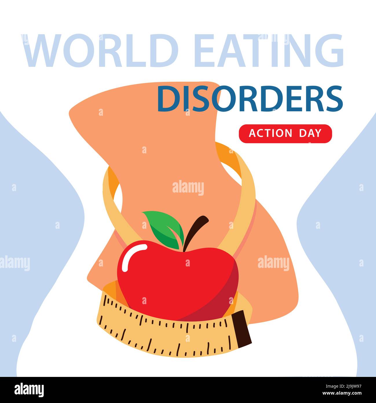 world eating disorders design Stock Vector Image & Art - Alamy