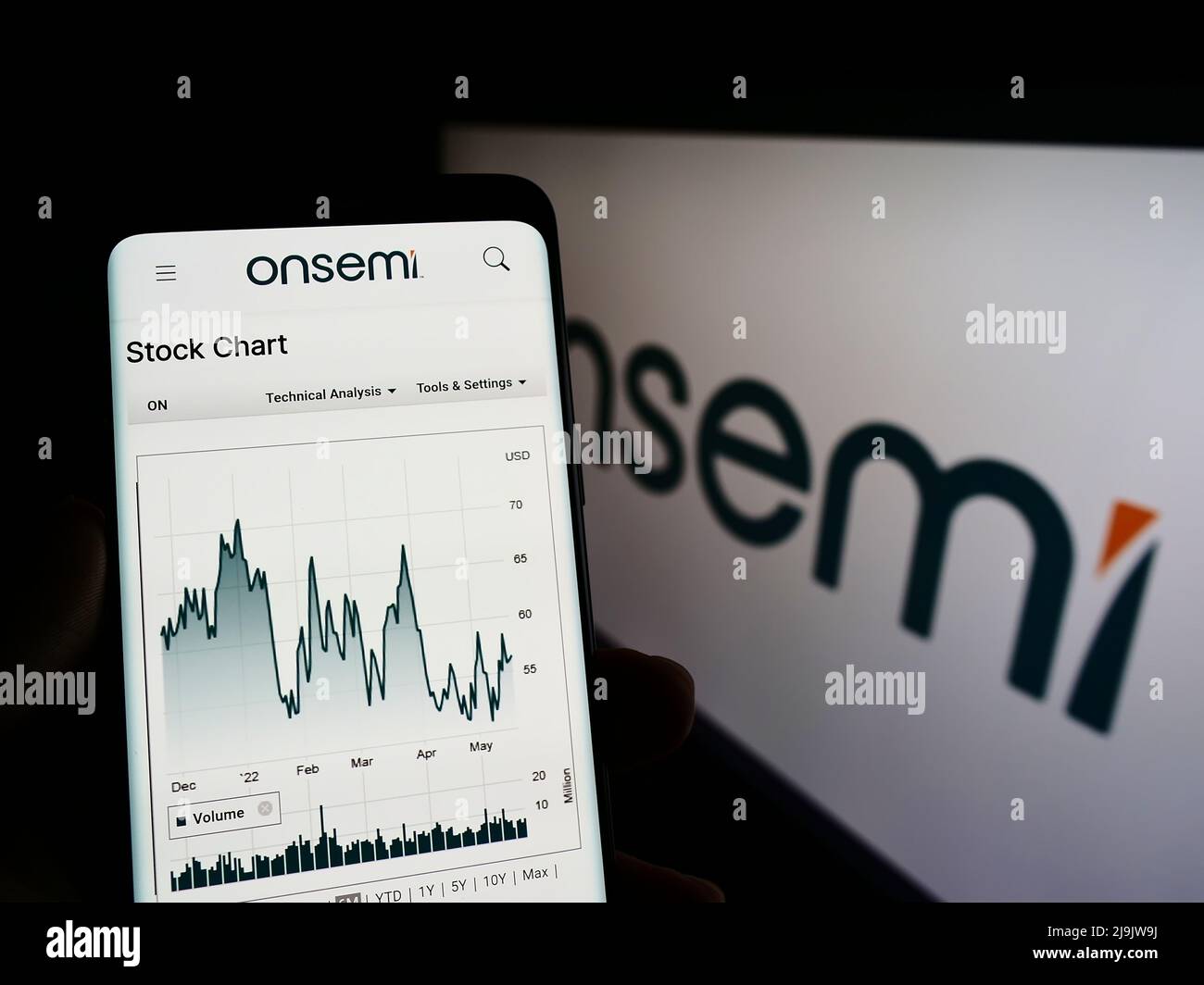 Us semiconductor manufacturer onsemi hi-res stock photography and ...