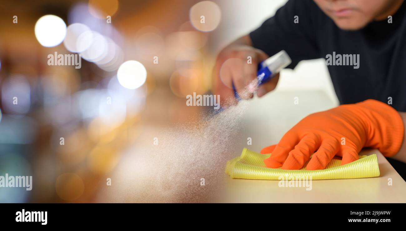 Surface sanitizing hi-res stock photography and images - Alamy