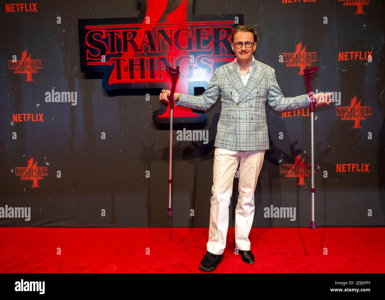 Berlin, Germany. 23rd May, 2022. Jan-Henrik Scheper-Stuke comes to the ...