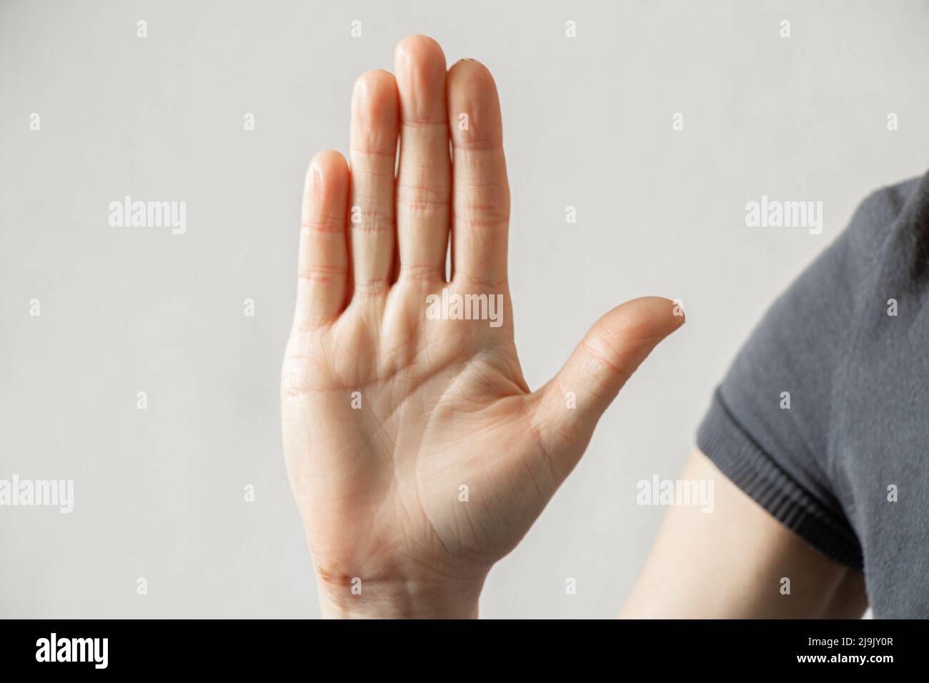 Wrist hand palm side up hi-res stock photography and images - Alamy