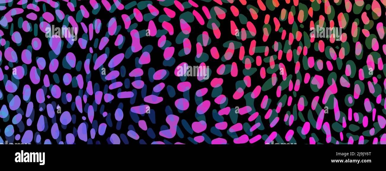 Leopard background multicolored. Vector illustration Stock Vector Image ...