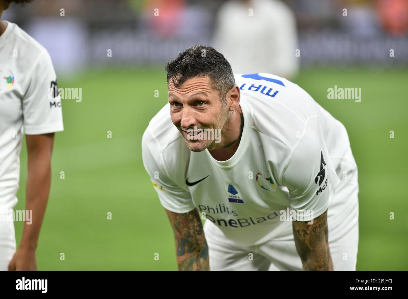 Marco Materazzi Integration Heroes The Match San Siro Stadium Milan ...