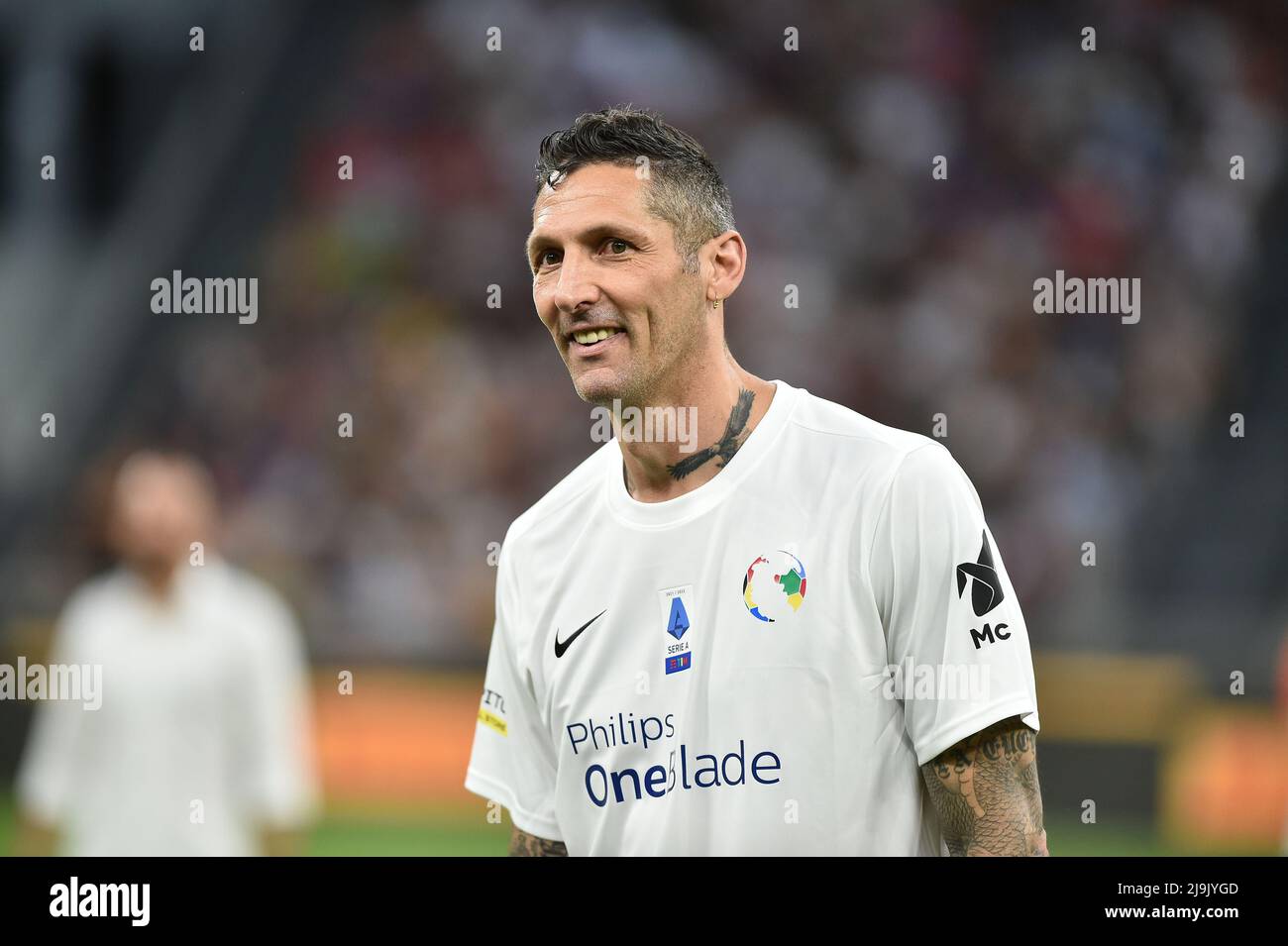Marco Materazzi Integration Heroes The Match San Siro Stadium Milan ...