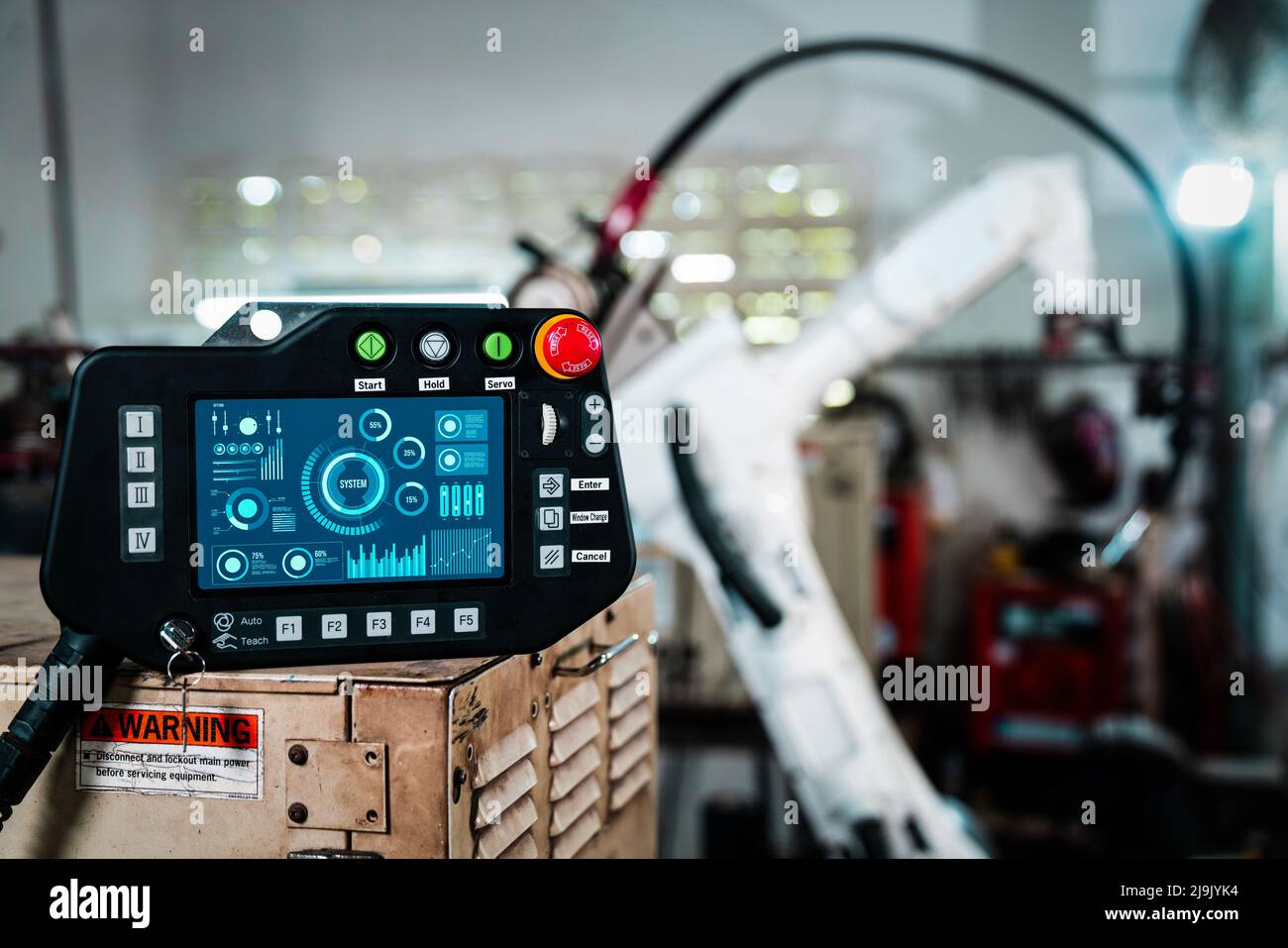 Robot programming hi-res stock photography and images - Alamy