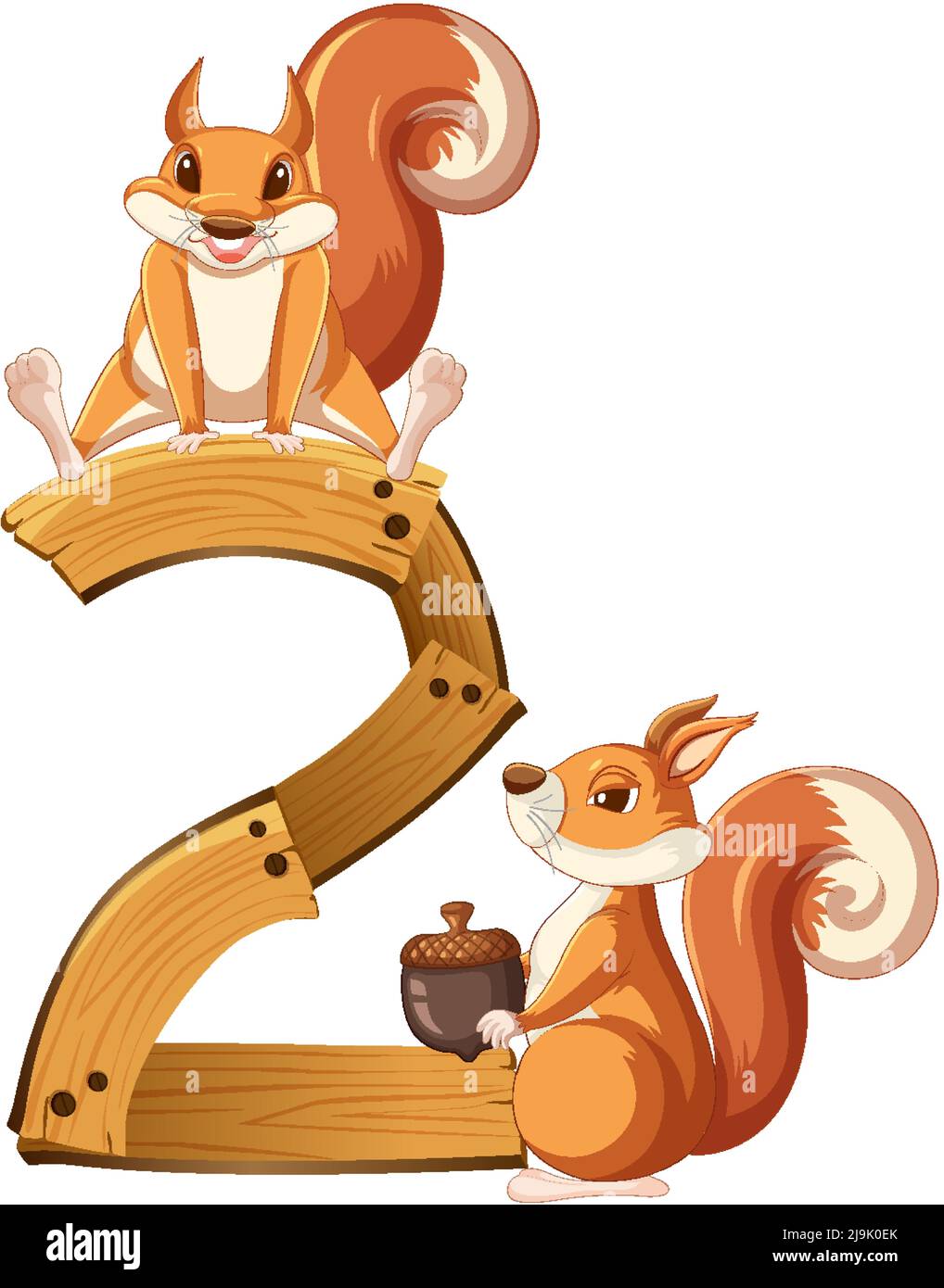 Poster squirrel image Cut Out Stock Images & Pictures - Alamy