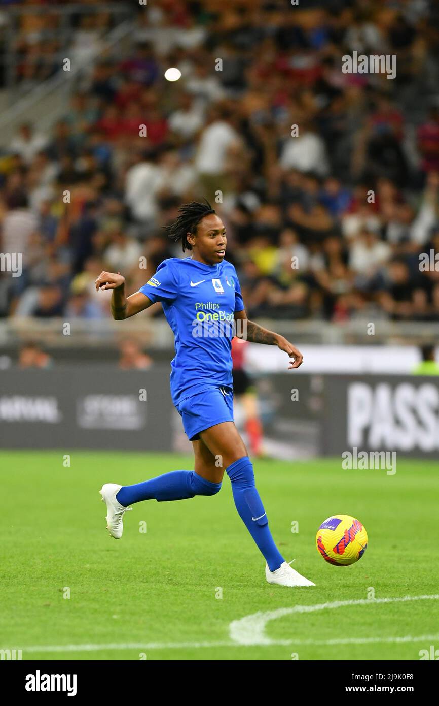 Lindsey Thomas Integration Heroes The Match San Siro Stadium Milan ...