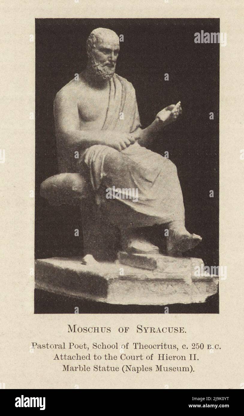 Theocritus greek poet hi-res stock photography and images - Alamy