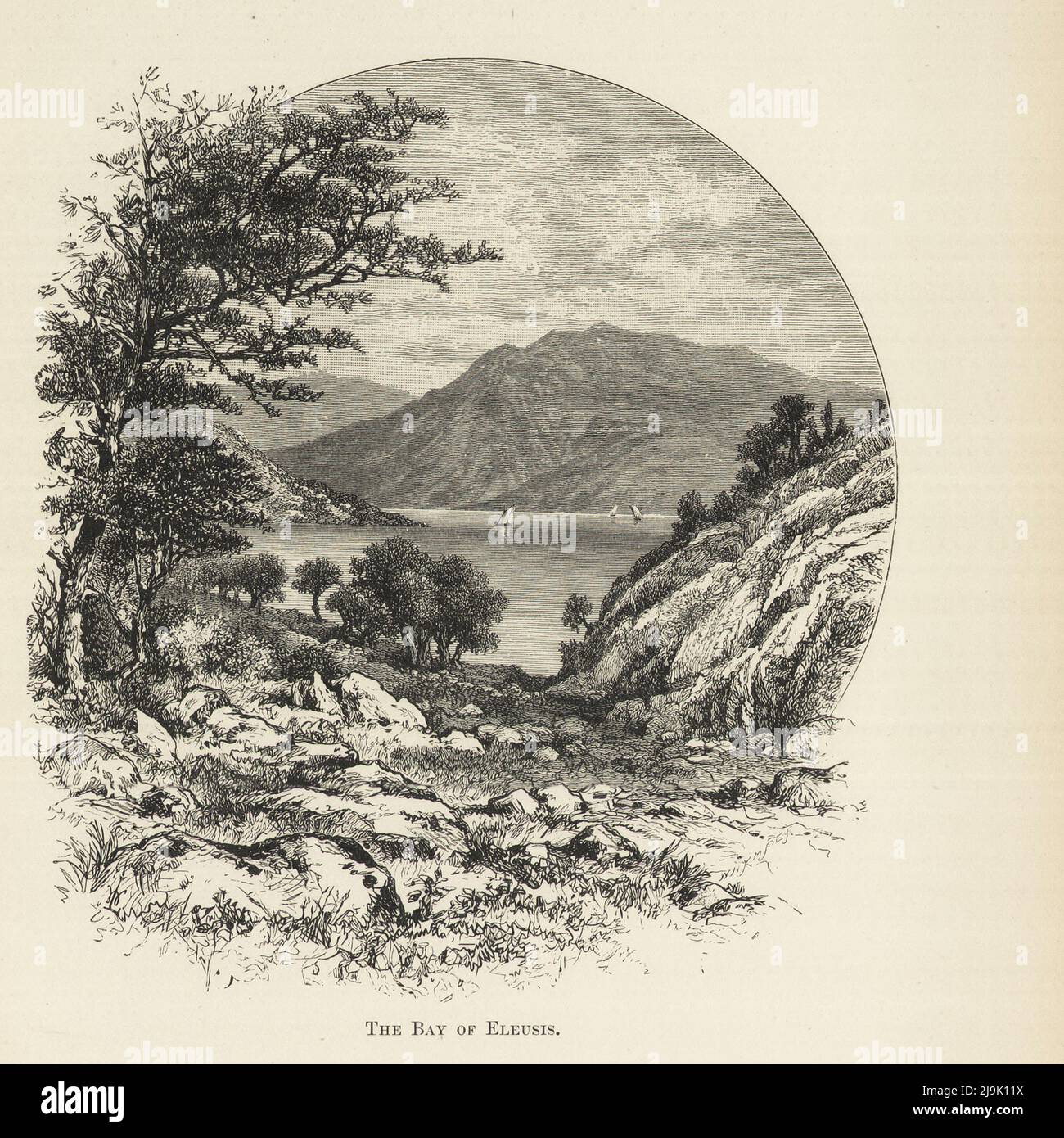 The Bay of Eleusis The Sacred Way Eleusis - Megara - Daphne from the ...