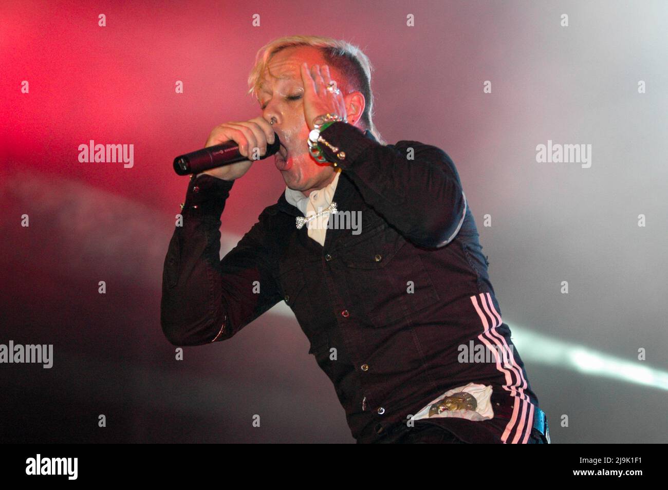 Keith Flint - The Prodigy, Hylands Park, Chelmsford, Essex, Britain ...
