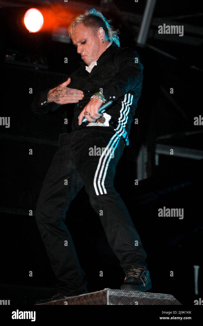 The lead singer of prodigy hi-res stock photography and images - Alamy