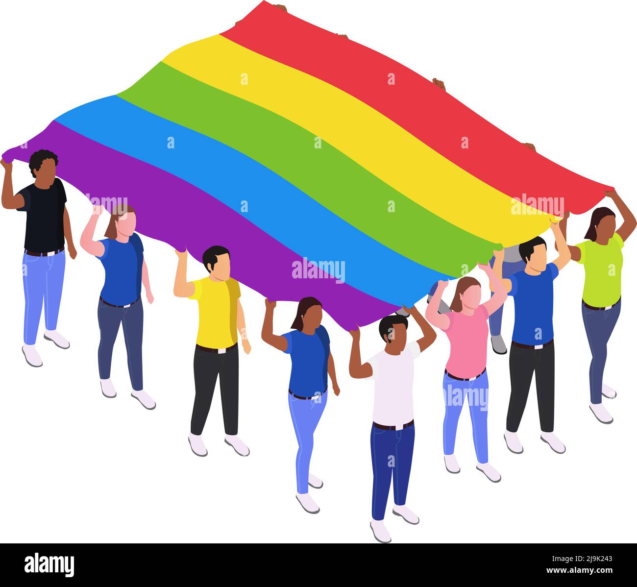 Lgbt supporter Stock Vector Images - Alamy