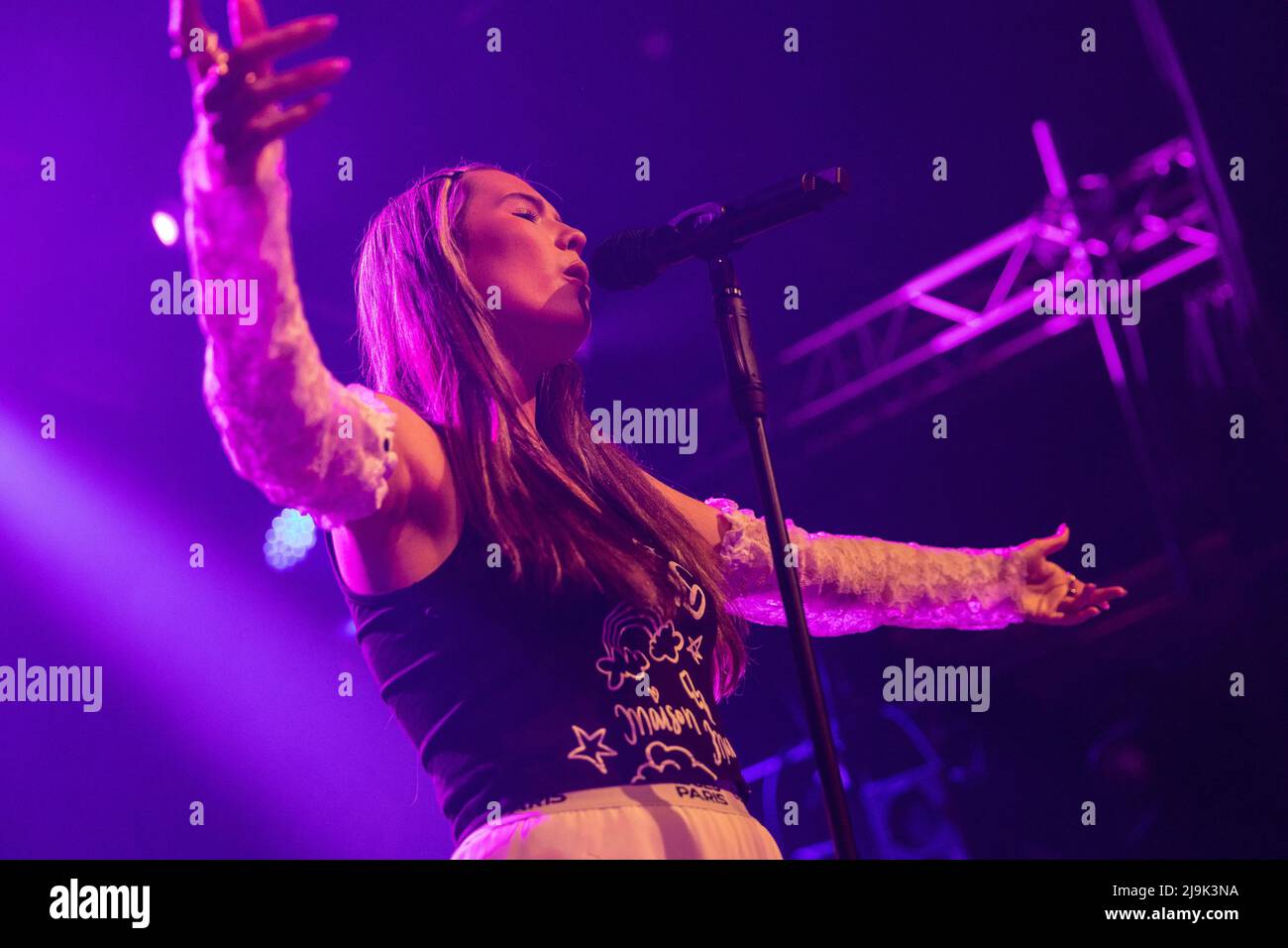 Oslo, Norway. 23rd May, 2022. The English singer and songwriter Mimi ...