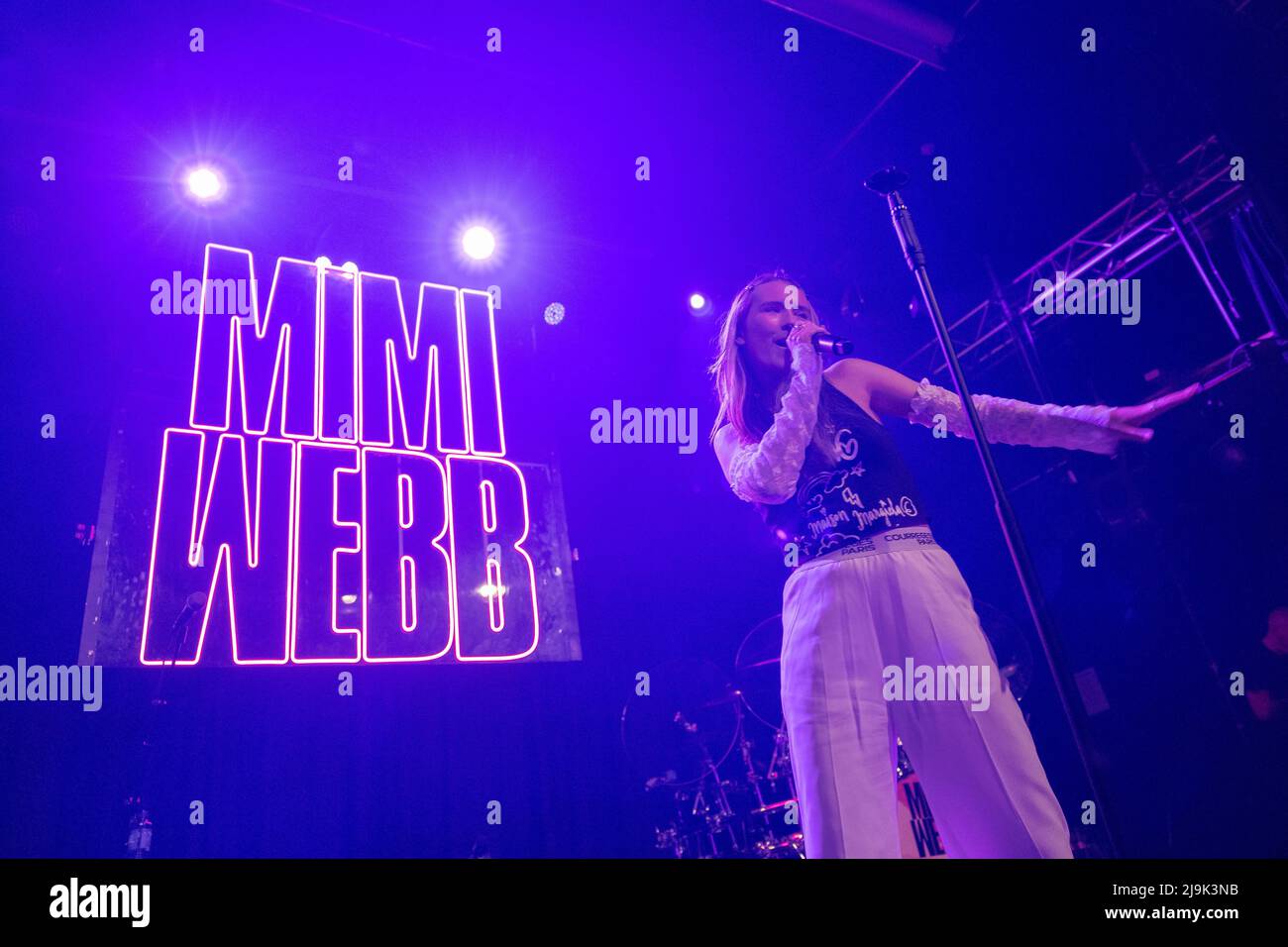 Oslo, Norway. 23rd May, 2022. The English singer and songwriter Mimi ...