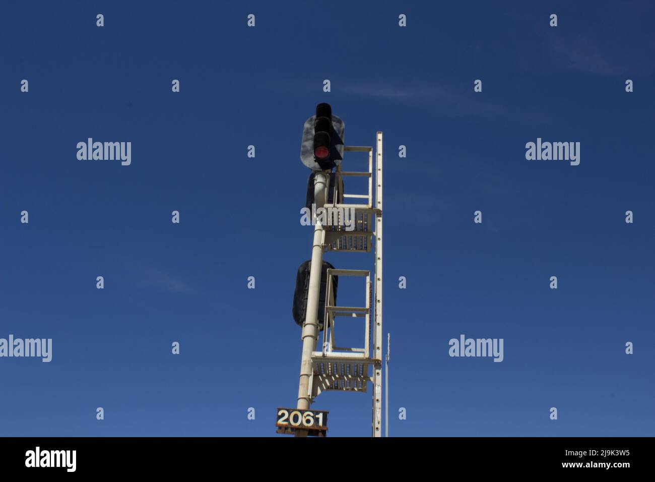 Train signal hi-res stock photography and images - Alamy