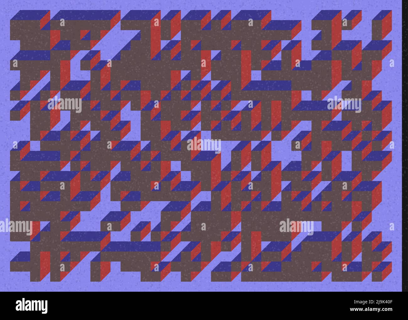 Implementation of Edward Zajec’s “Il Cubo” generative art background ...