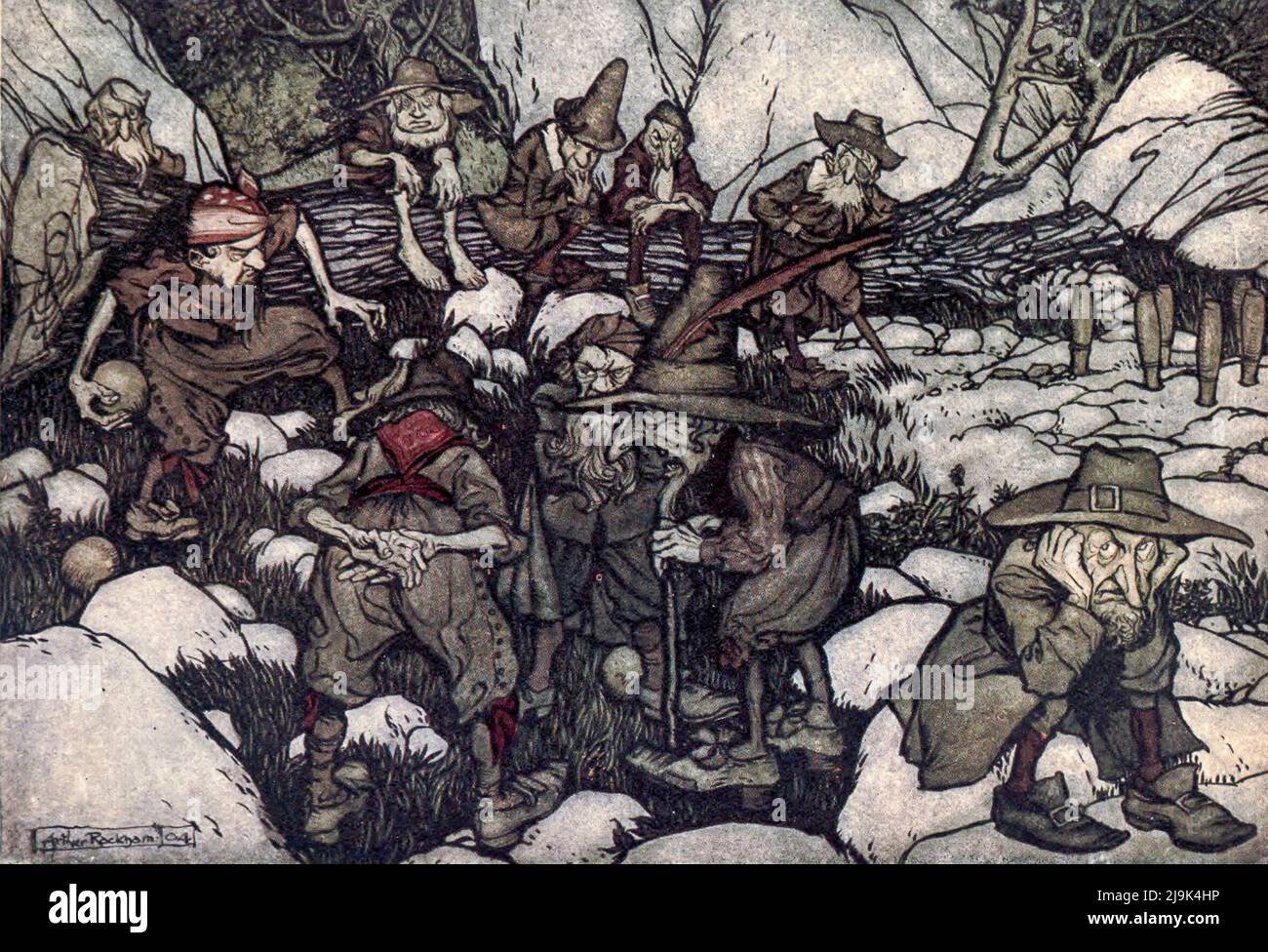 Rip van winkle sleeping hi-res stock photography and images - Alamy