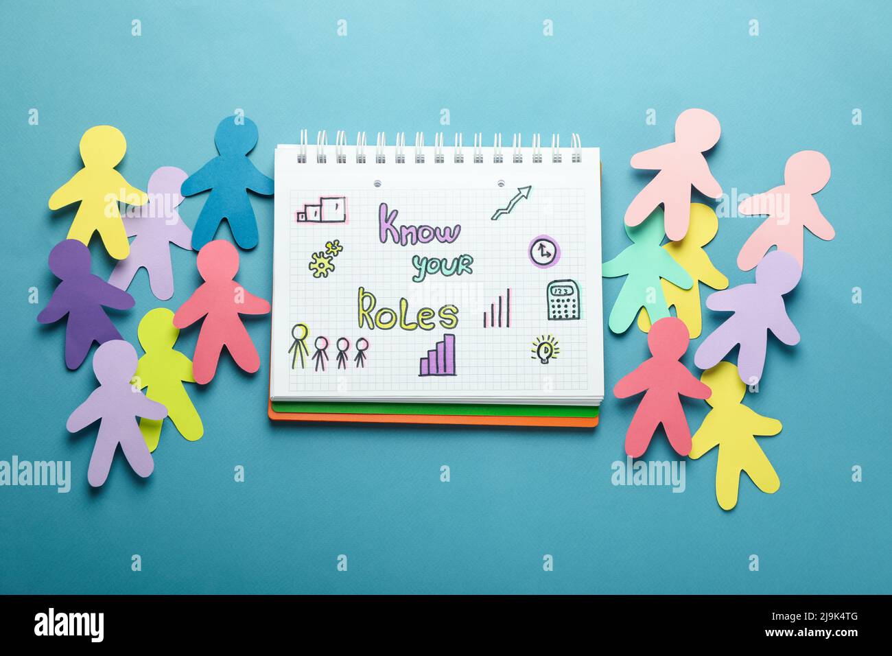 Concept of business roles and responsibilities, business concept Stock ...