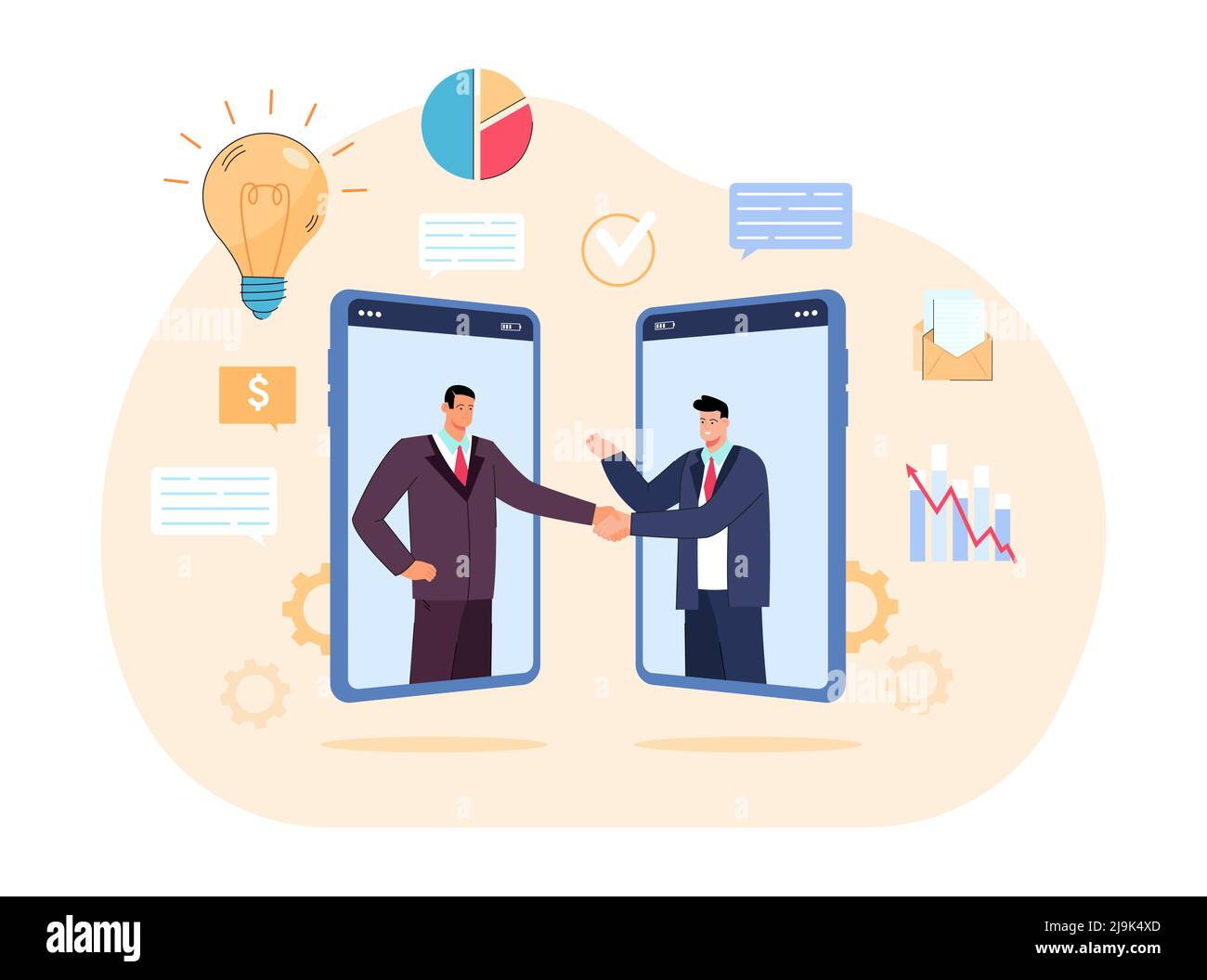 Hands phone laptop credit Cut Out Stock Images & Pictures - Alamy