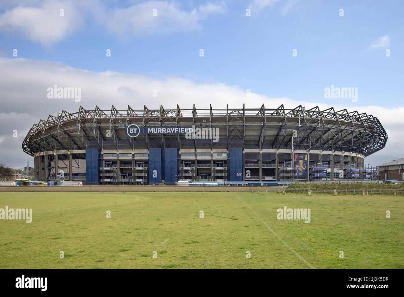 the murrayfield rugby stadium home to scottish rugby team in edinburgh ...
