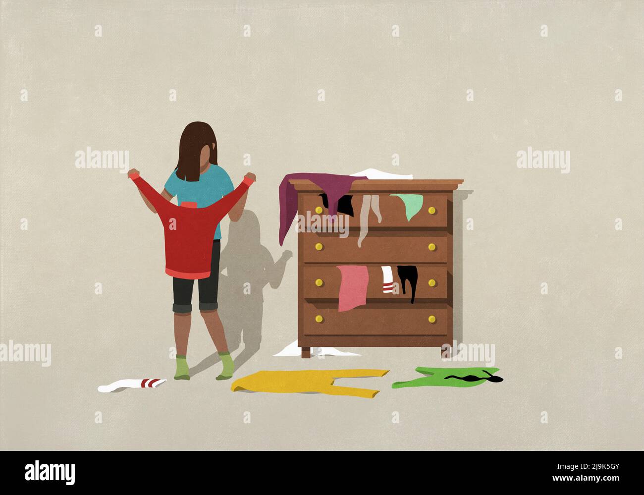 Messy dresser hi-res stock photography and images - Alamy