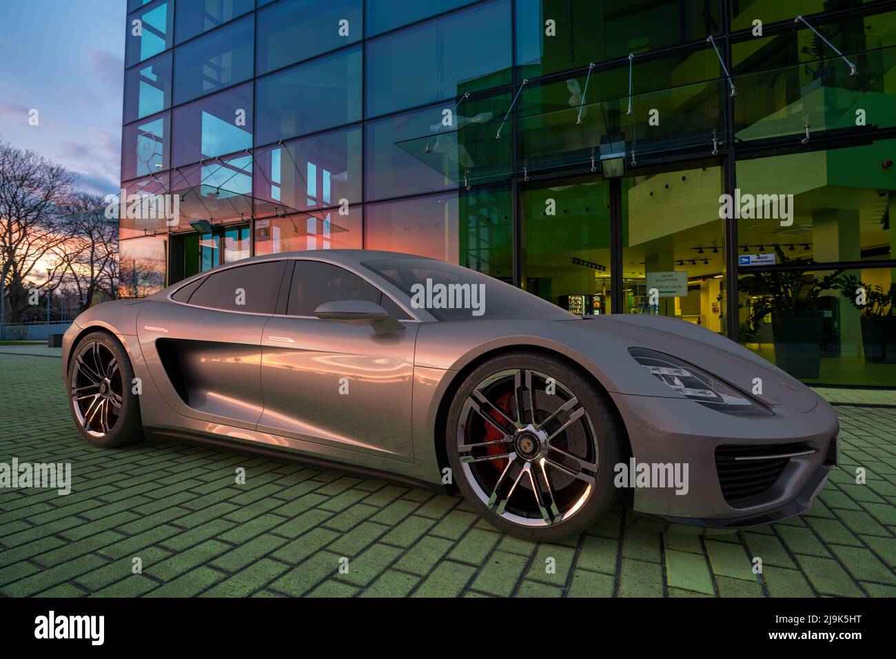 Porsche 960 Turismo Concept Stock Photo - Alamy