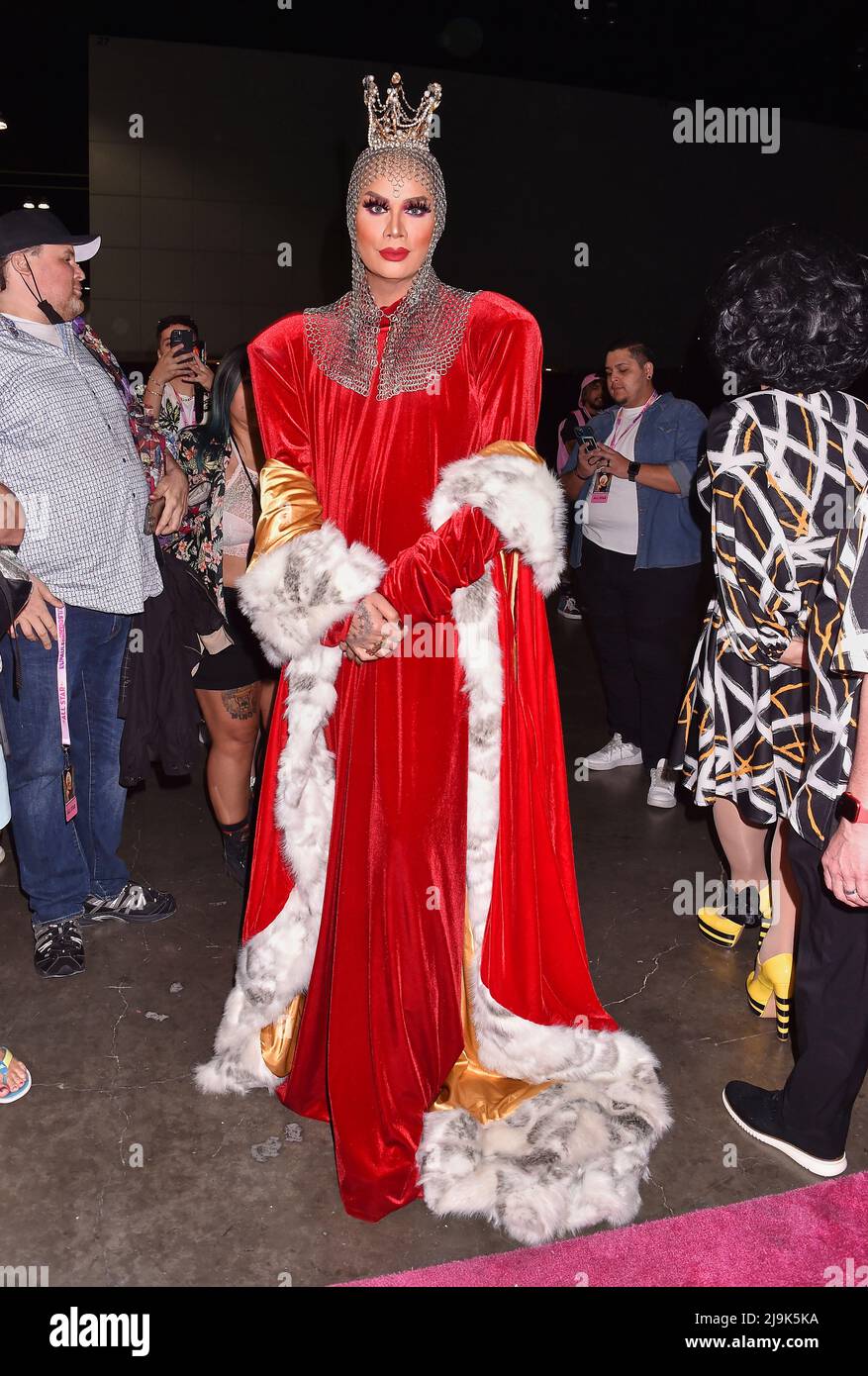 Raja during the 2022 Rupaul DragCon, Day 1, held at the LA Convention ...