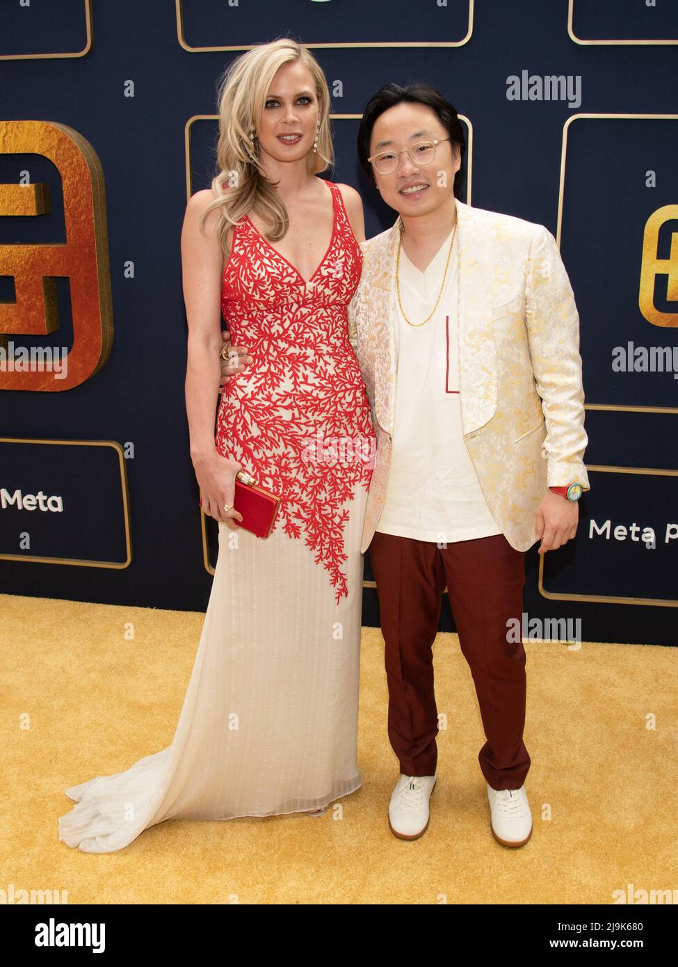 May 21, 2022, Los Angeles, California, USA: (L-R) Bri Kimmel and Jimmy ...