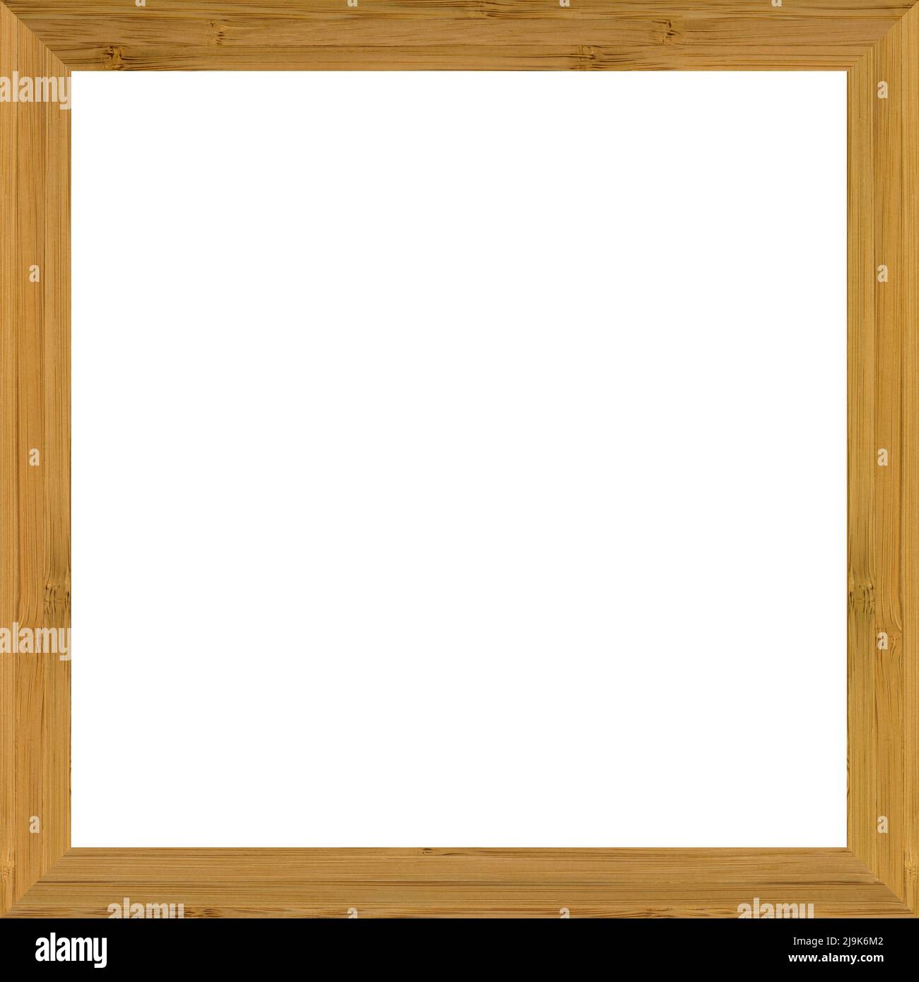 Wooden bamboo square frame, wooden bamboo frame made from a combination ...