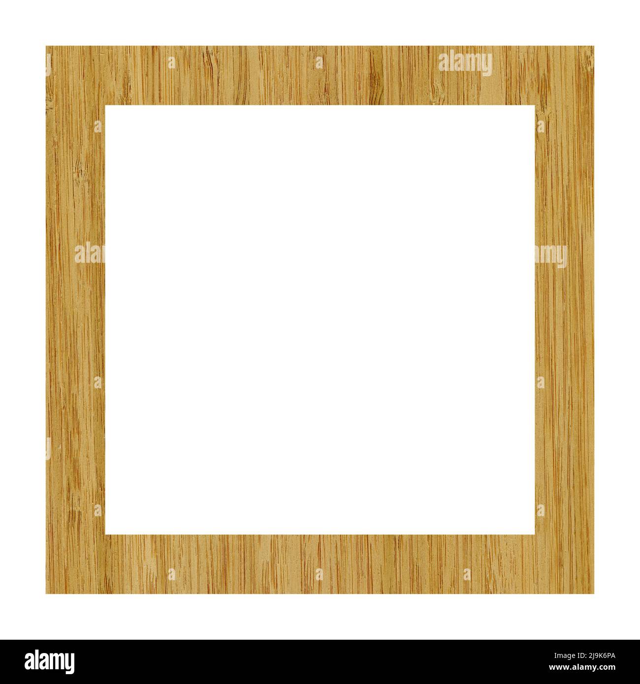 Wooden bamboo square frame, wooden bamboo frame made from a combination ...