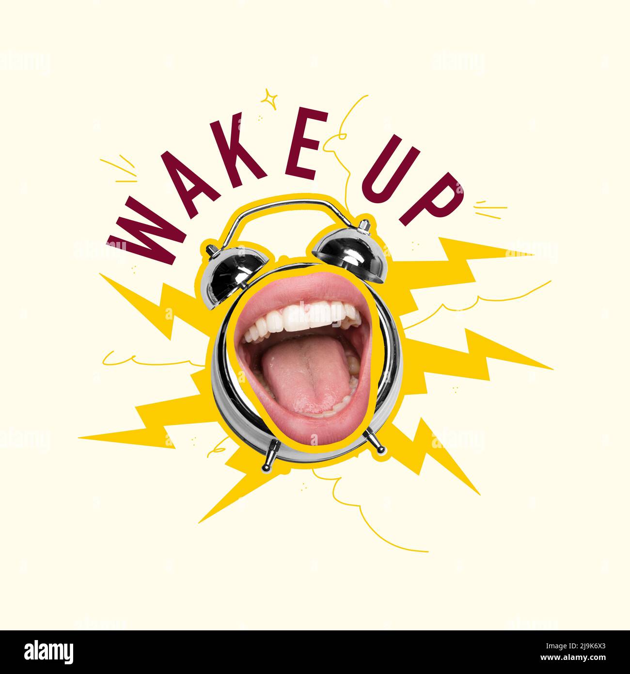 Wake Up Emoticon