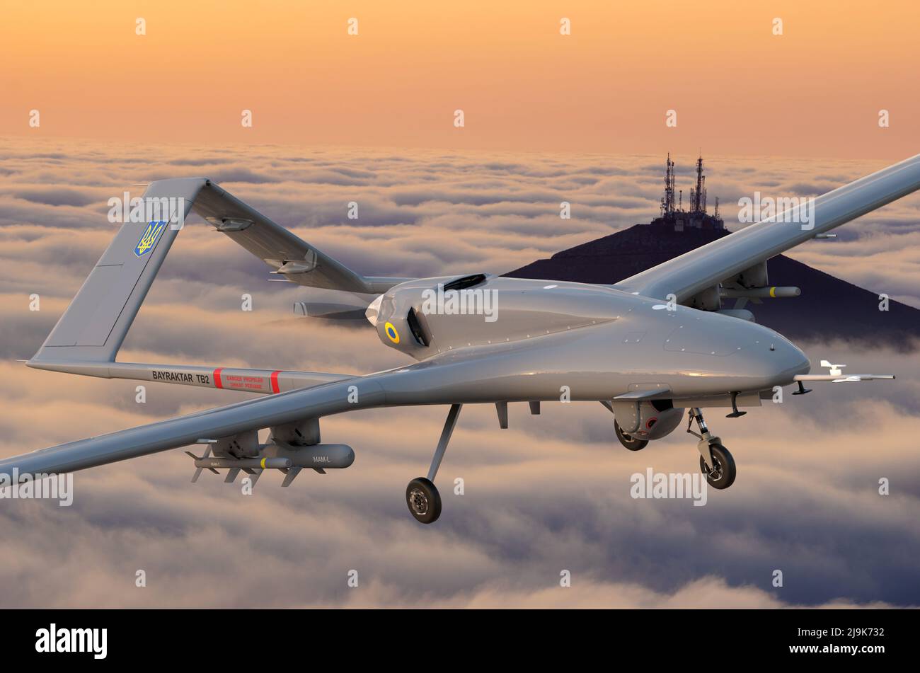 Bayraktar tb2 hi-res stock photography and images - Alamy