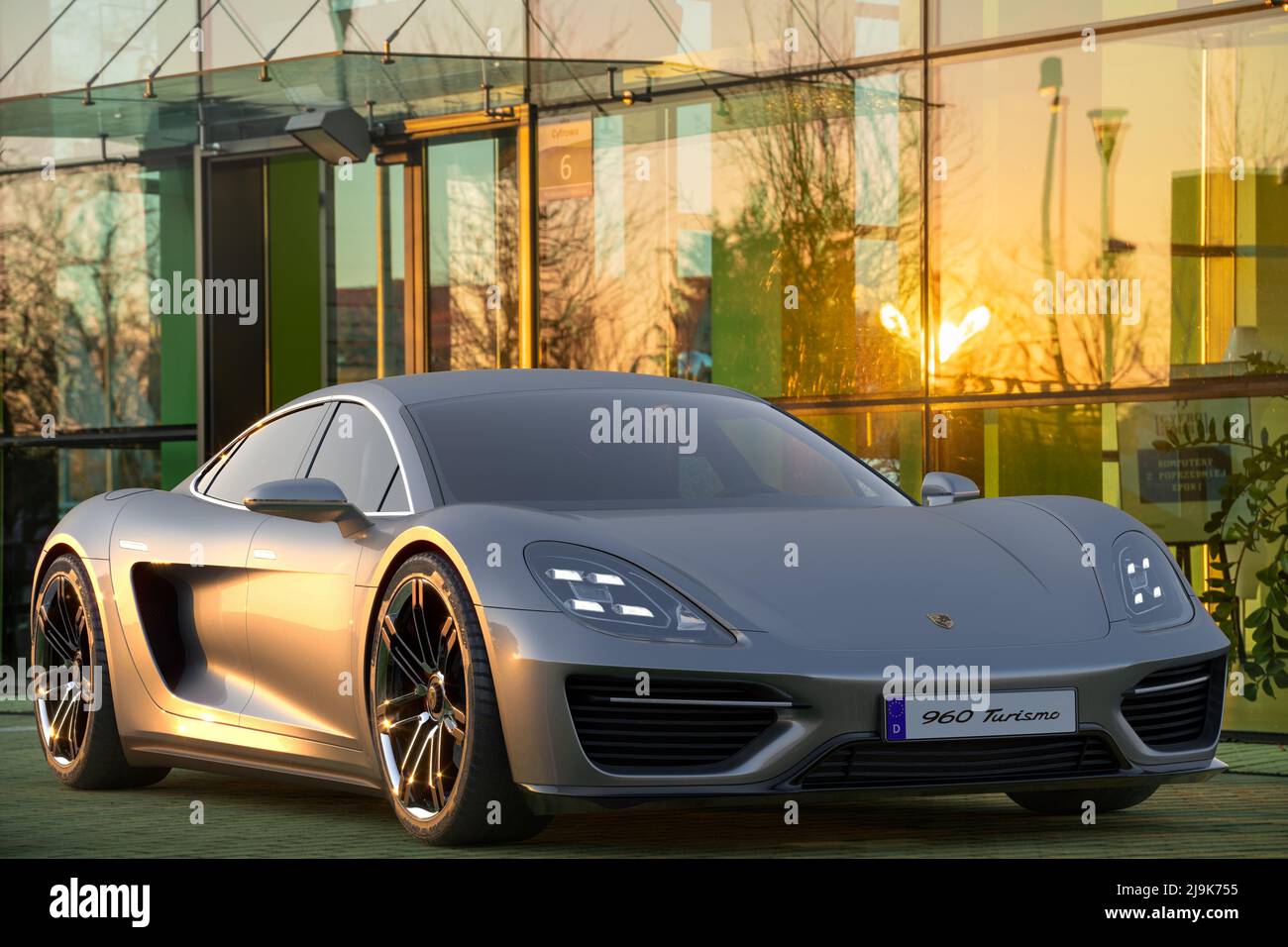 Porsche 960 Turismo Concept Stock Photo - Alamy