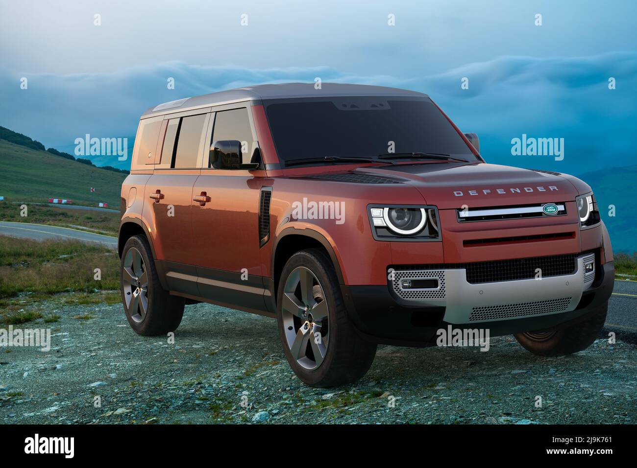 Land Rover Stand High Resolution Stock Photography and Images - Alamy