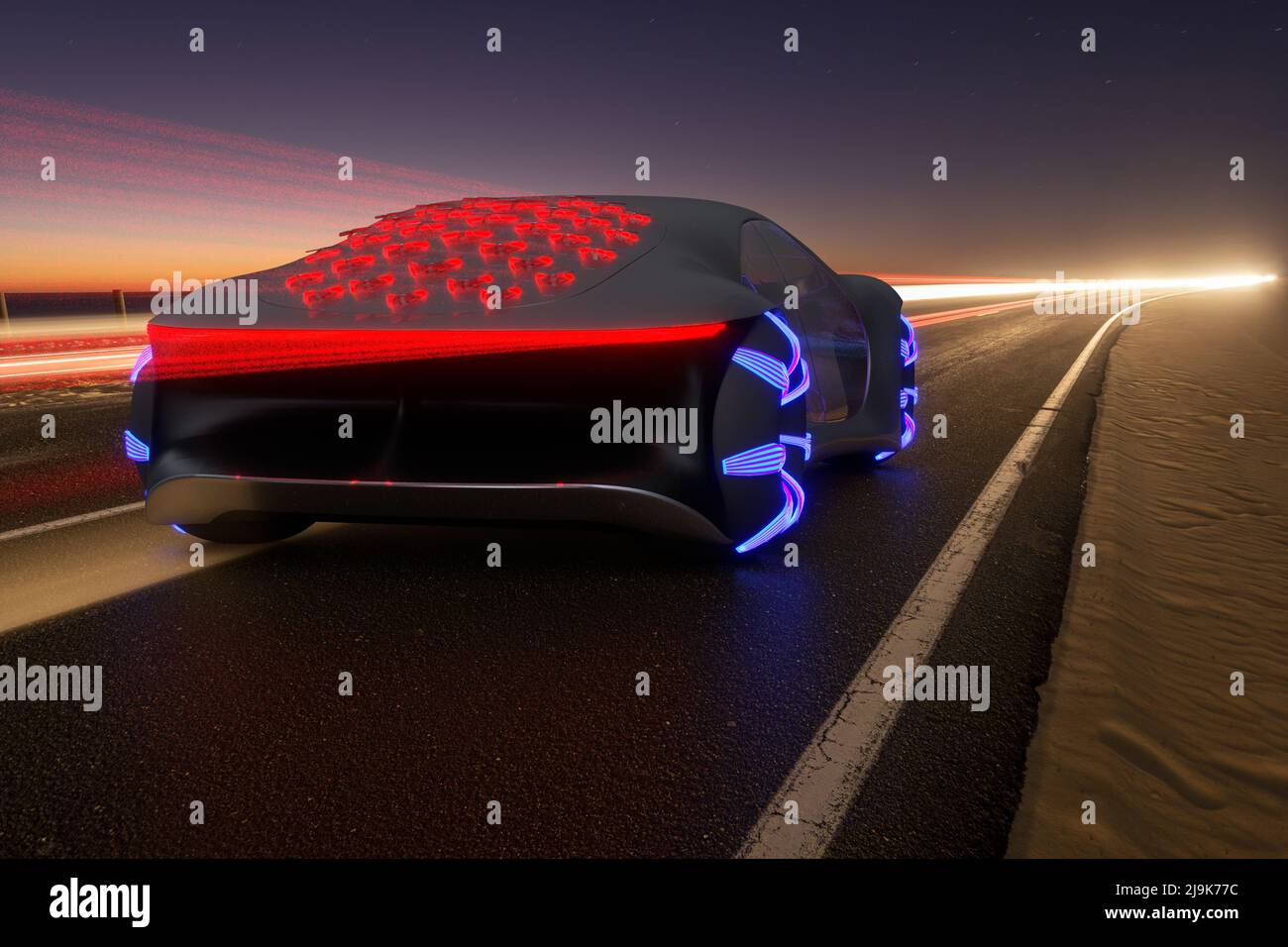 Mercedes-Benz Vision AVTR, a vision of the future by Mercedes Stock ...