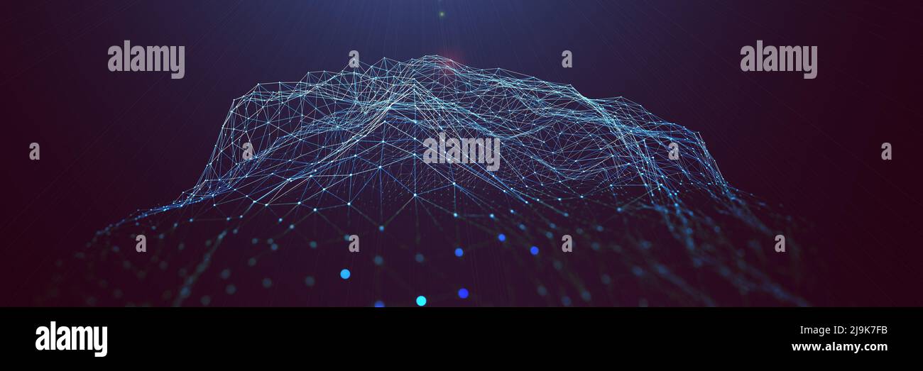 Cloud computer and Global world network and telecommunication.Abstract ...