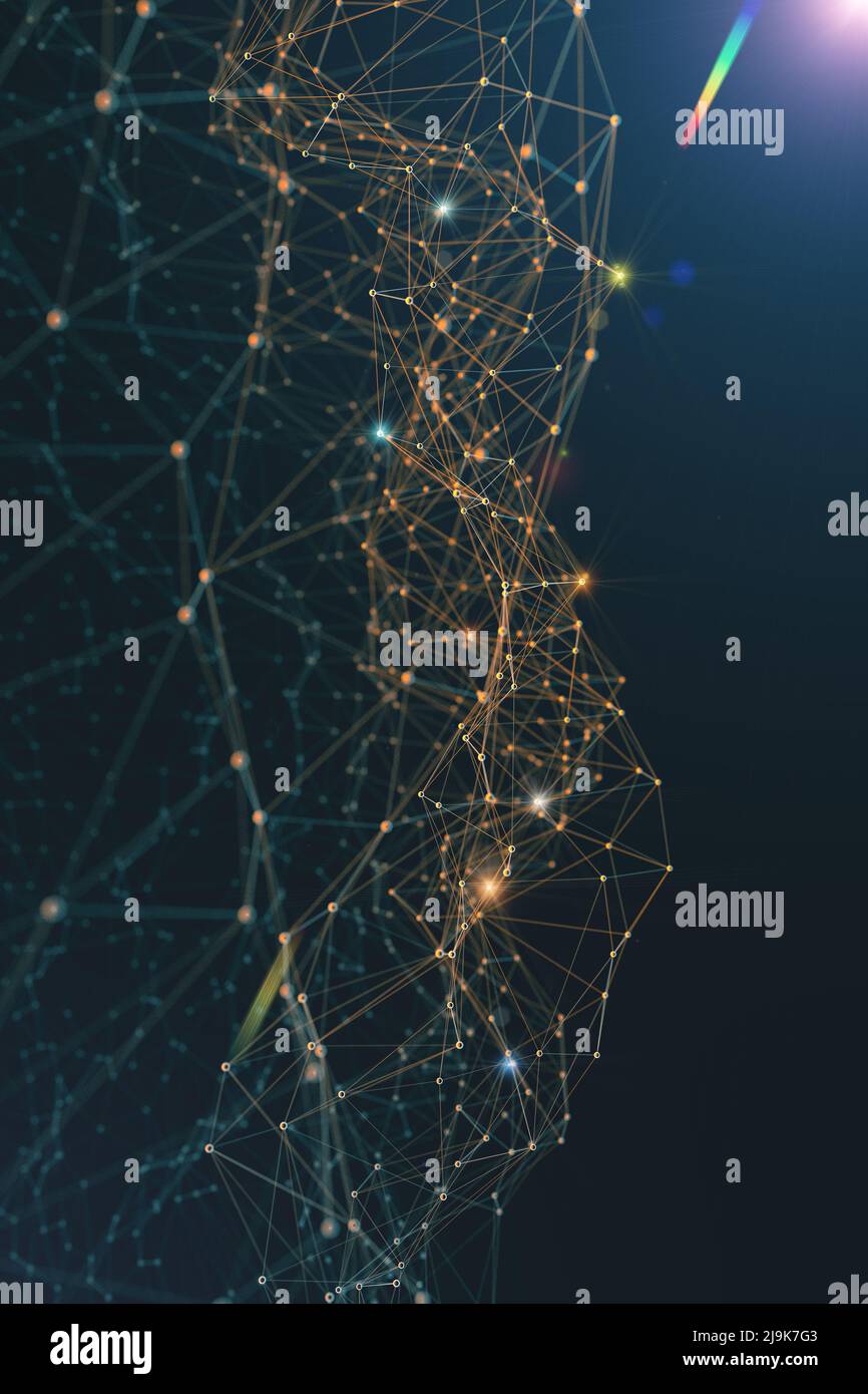 Cloud computer and Global world network and telecommunication.Abstract ...