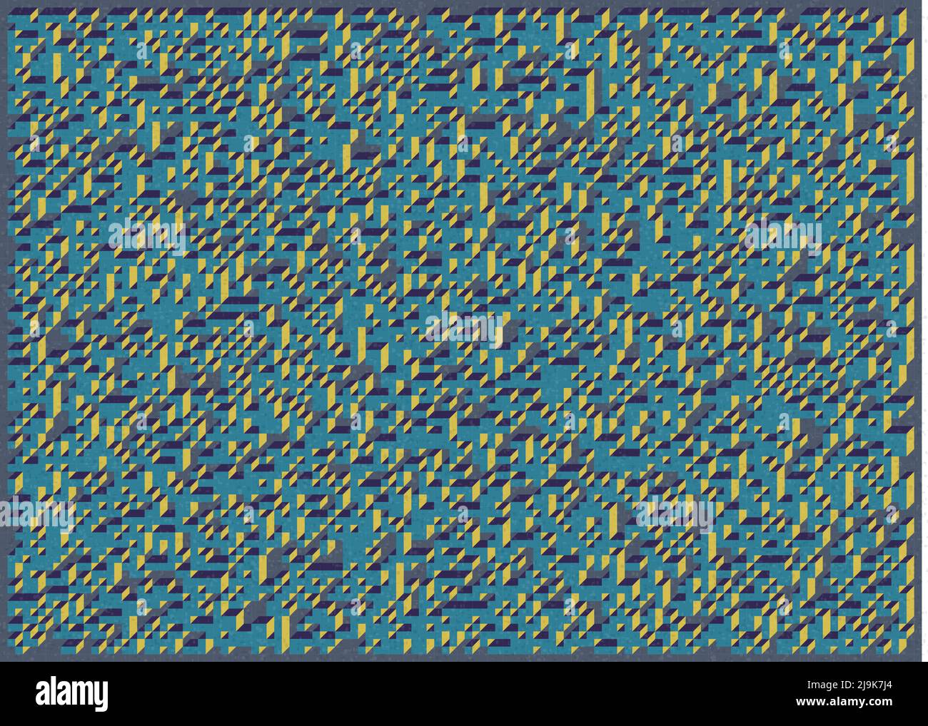 Implementation of Edward Zajec’s “Il Cubo” generative art background ...