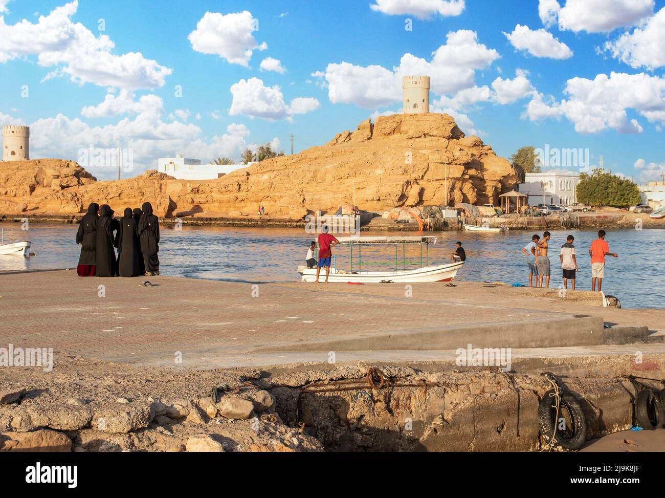 Sur, Oman - an important point for sailors and famous also for its ...
