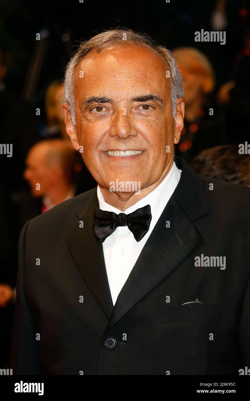 Cannes, Frankreich. 23rd May, 2022. Alberto Barbera attends the ...
