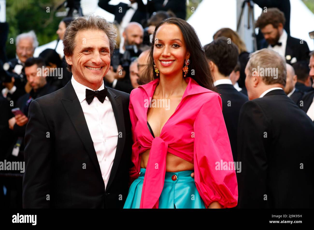Lawrence Bender and Cindy Cederlund attend the premiere of 'Decision To ...