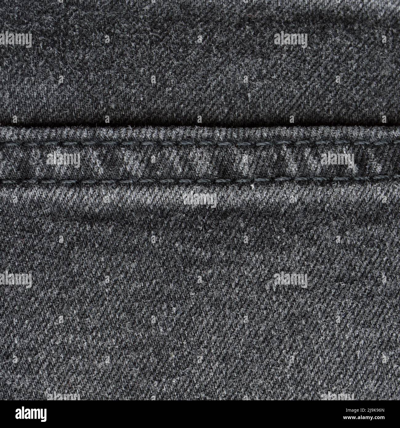 Seam black denim cotton jeans fabric texture background and wallpaper ...