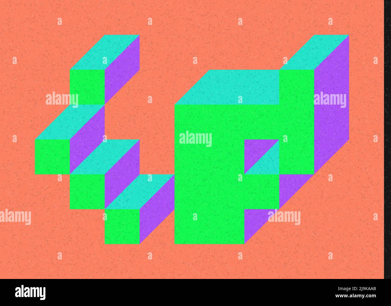 Implementation of Edward Zajec’s “Il Cubo” generative art background ...