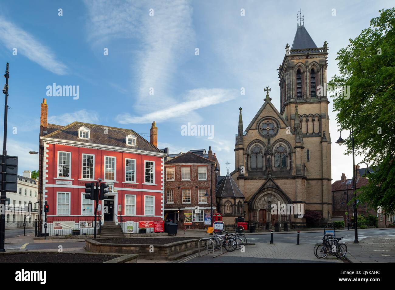 Spring morning at the Oratory in York, North Yorkshire, England Stock ...