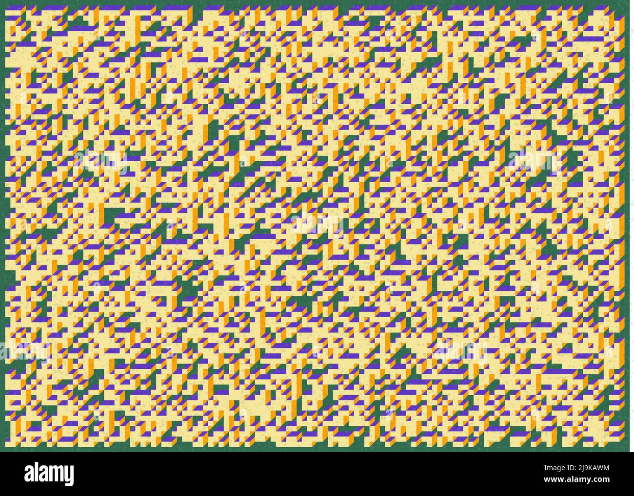 Implementation of Edward Zajec’s “Il Cubo” generative art background ...